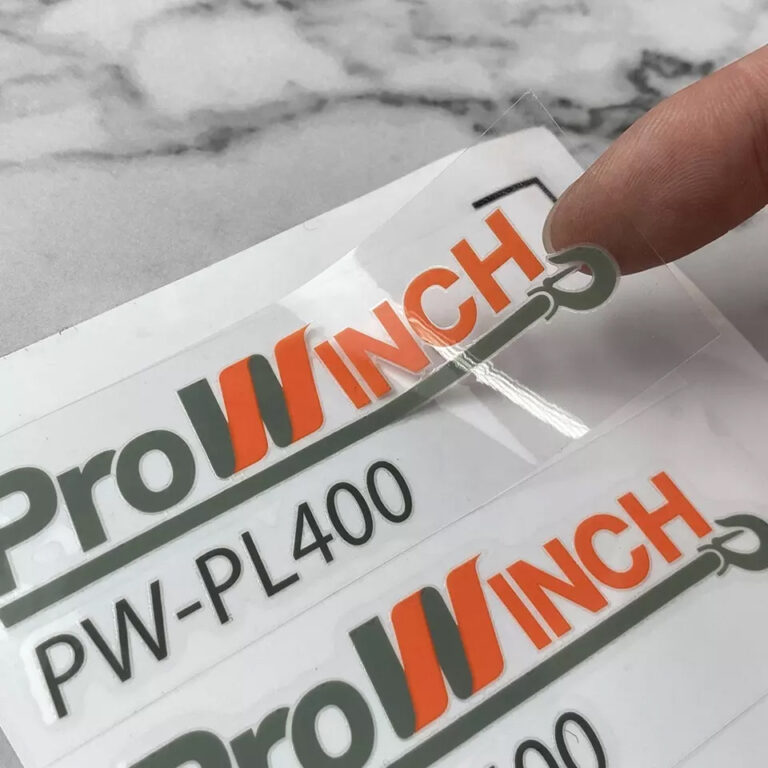 High Quality Custom UV Transfer Stickers In Various Colors